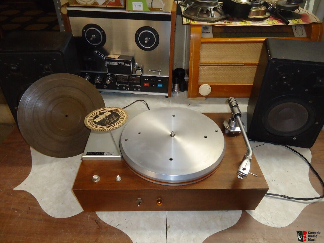 REK O KUT K-33H turntable with micro- poise 120 tonearm Photo #2960352 ...