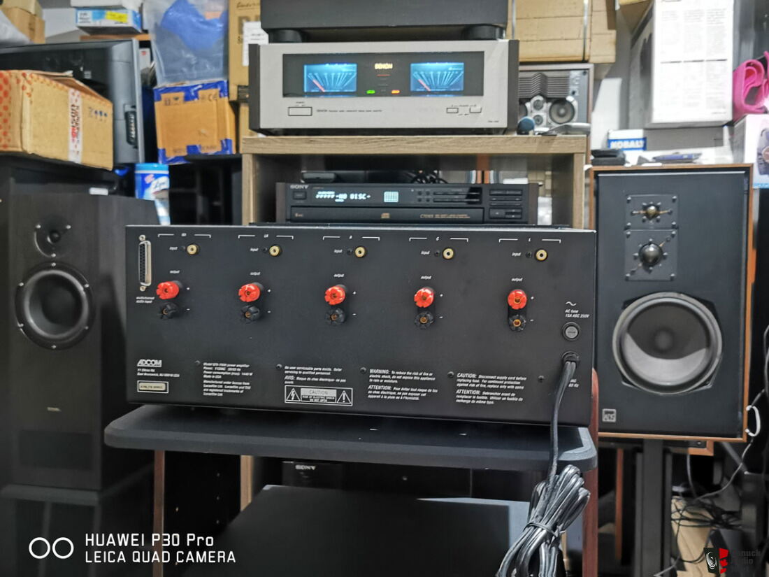 Adcom GFA-7000 5x 130W, 5x 200W in 4Ω, THX Power Amplifier, SOLD ...