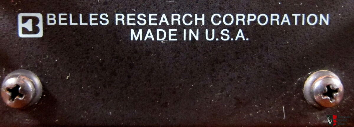 Rare Belles Research Two Hi-End Power Amplifier Amp * Made In USA Photo ...