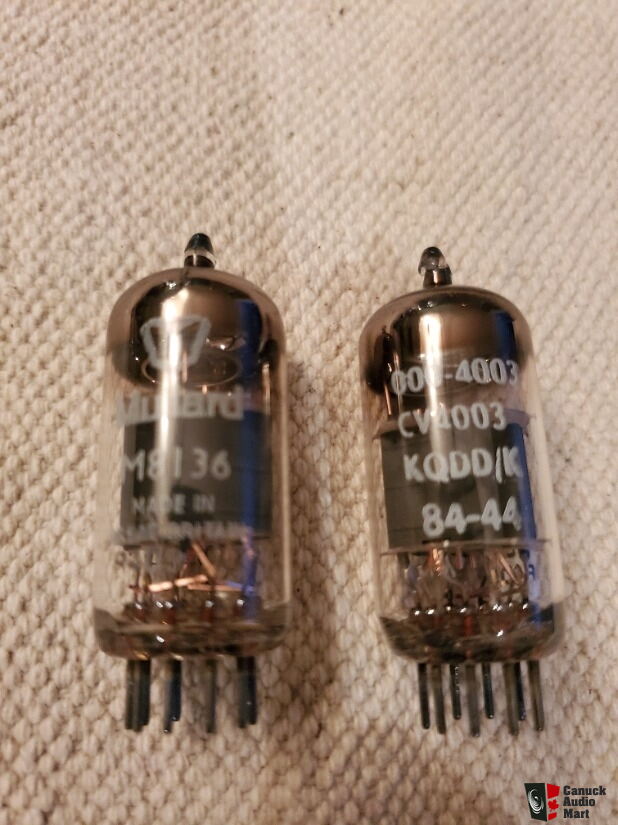 Mullard 12AU7 Pair For Sale - Canuck Audio Mart