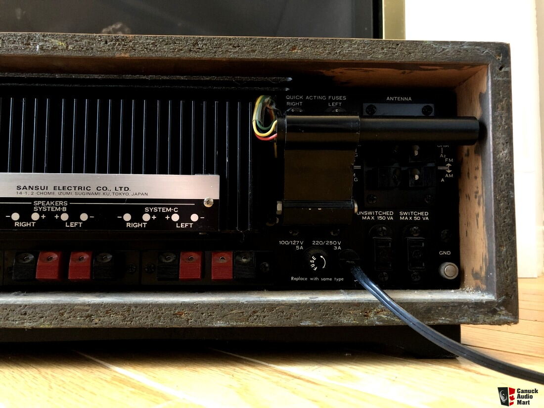 Sansui 4000 Stereo Receiver in Excellent Condition with Wood Case Photo ...
