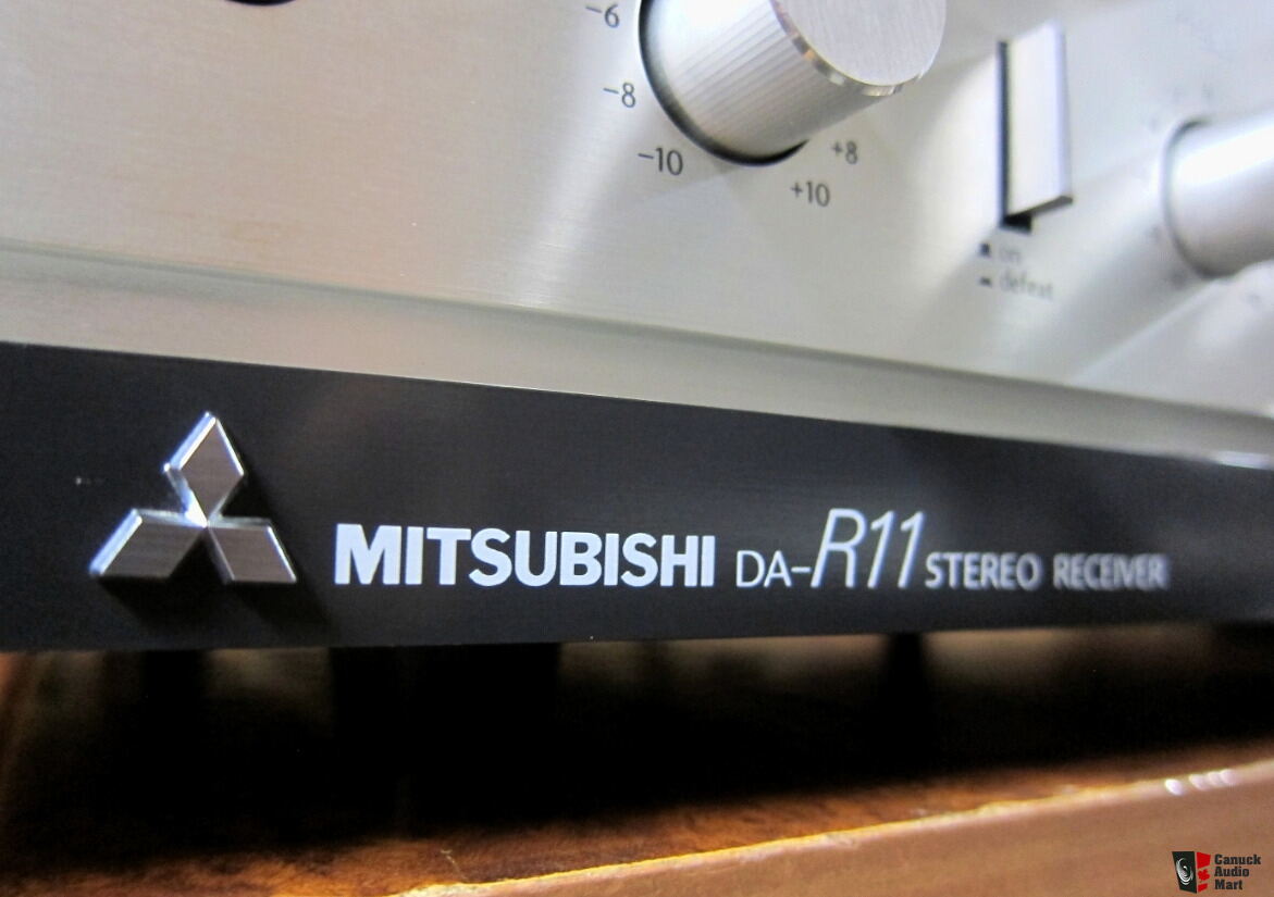 Classic Mitsubishi DA-R11 Stereo Receiver Amplifier * Beautiful Sound ...