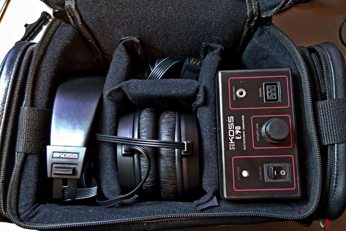 Koss ESP950 Electrostatic Headphones / Stereophones with Energizer ...