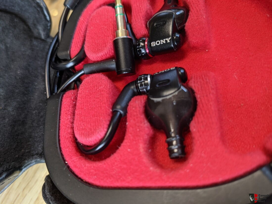 Sony MDR-EX1000 ear receiver earphones IEM Photo #2971328 - Canuck ...