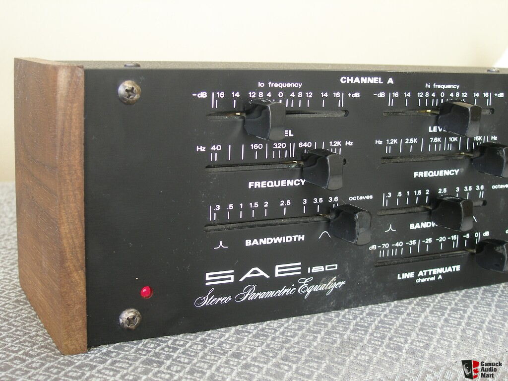 SOLD)))) SAE 180 stereo Parametric Equalizer Photo #297185 - UK Audio Mart