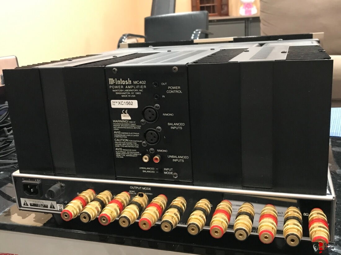 Mcintosh MC402 Photo #2972835 - Canuck Audio Mart
