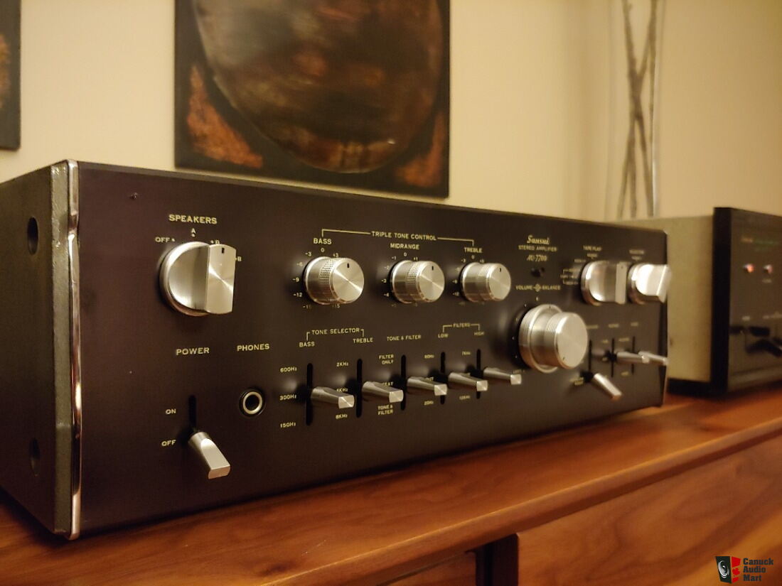 Complete Sansui System! AU7700 TU777 SR2050C For Sale - Canuck Audio Mart