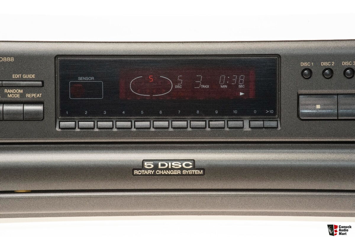 Technics SL-PD888 Compact Disc Changer Photo #2975468 - UK Audio Mart