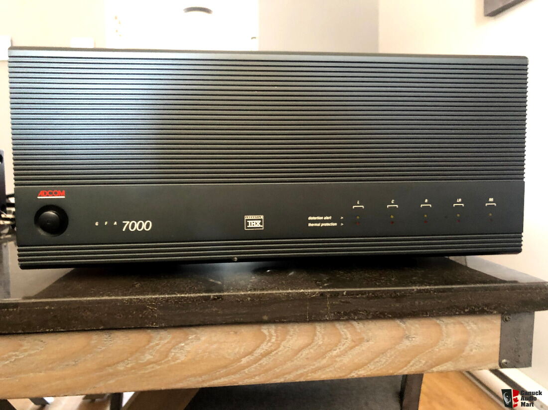 Adcom GFA-7000 5x130WPC Shipping included For Sale - Canuck Audio Mart