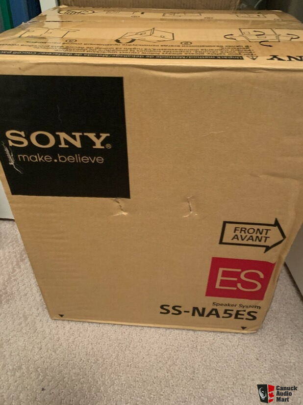 Pair of Sony SS-NA5ES bookshelf speakers - excellent condition For Sale ...