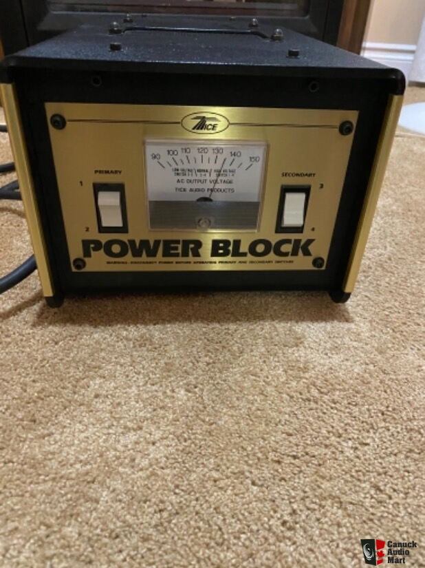 Tice Power Block Photo #2976941 - Canuck Audio Mart