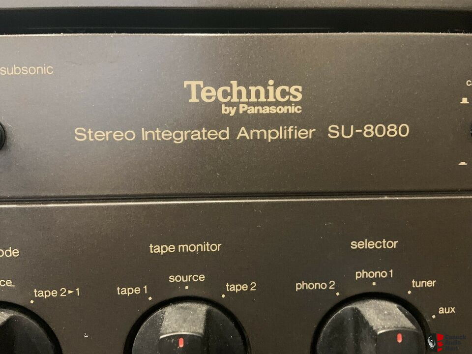 Technics SU-8080 Vintage Integrated Amplifier Photo #2977127 - Canuck ...