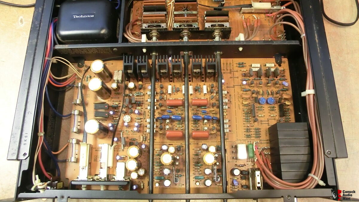 Technics SU-9070 High End Flat Preamplifier REcapped* Read Photo ...