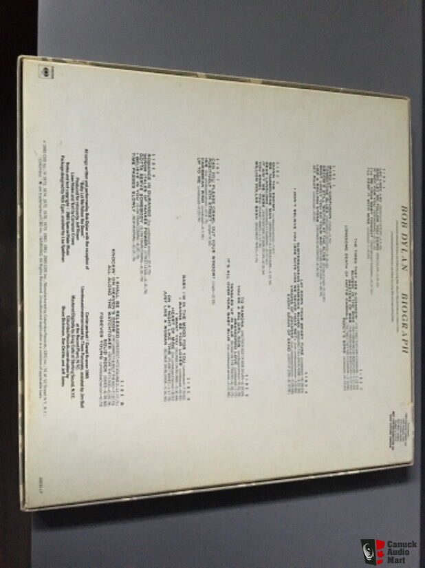 Bob Dylan Biograph 5 Album box set Photo #2979532 - UK Audio Mart