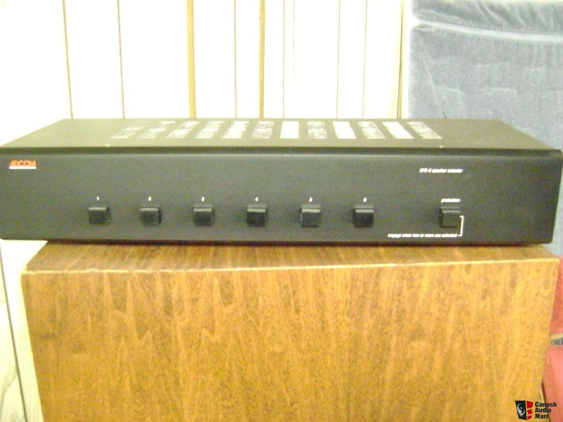 adcom speaker selector unit For Sale - Canuck Audio Mart