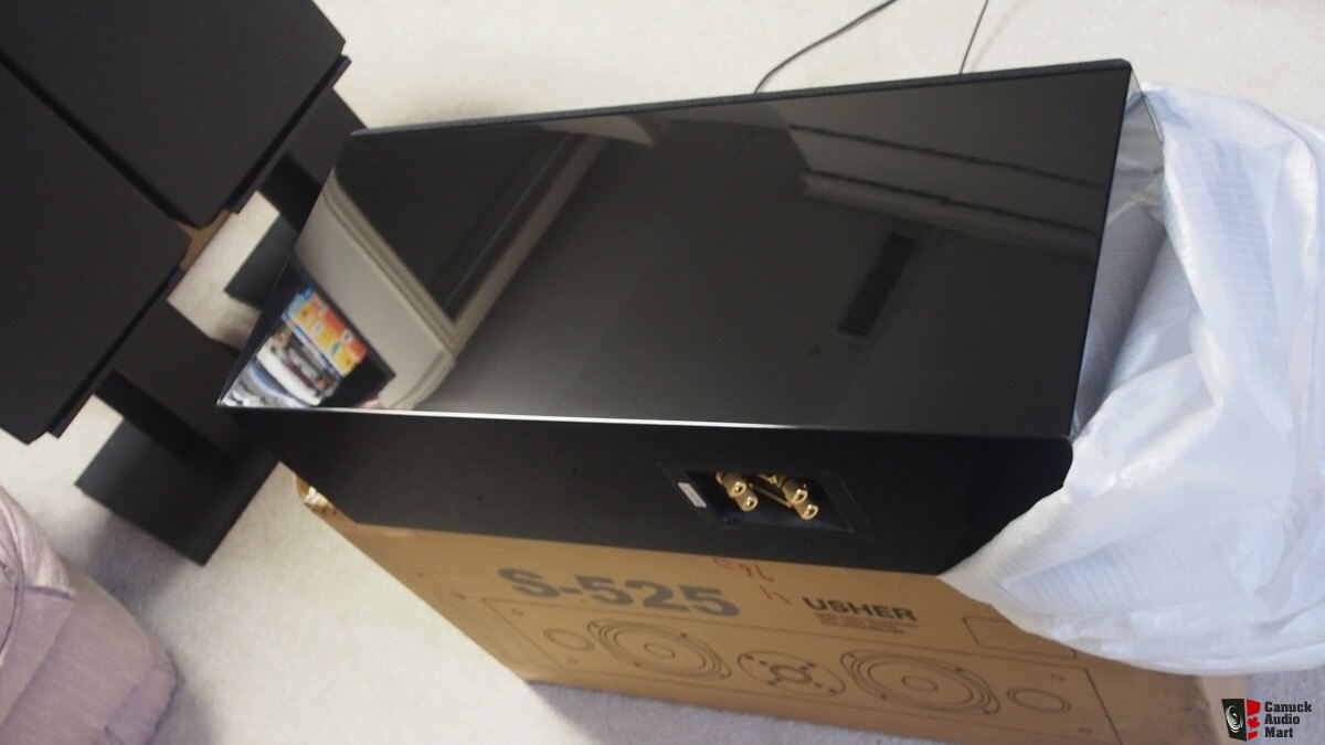 Usher Audio S525 Centre Channel and S520 Speakers Excellent Photo ...