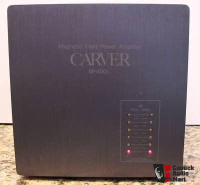 CARVER M-400t MAGNETIC FIELD POWER CUBE AMPLIFIER Photo #298243 ...