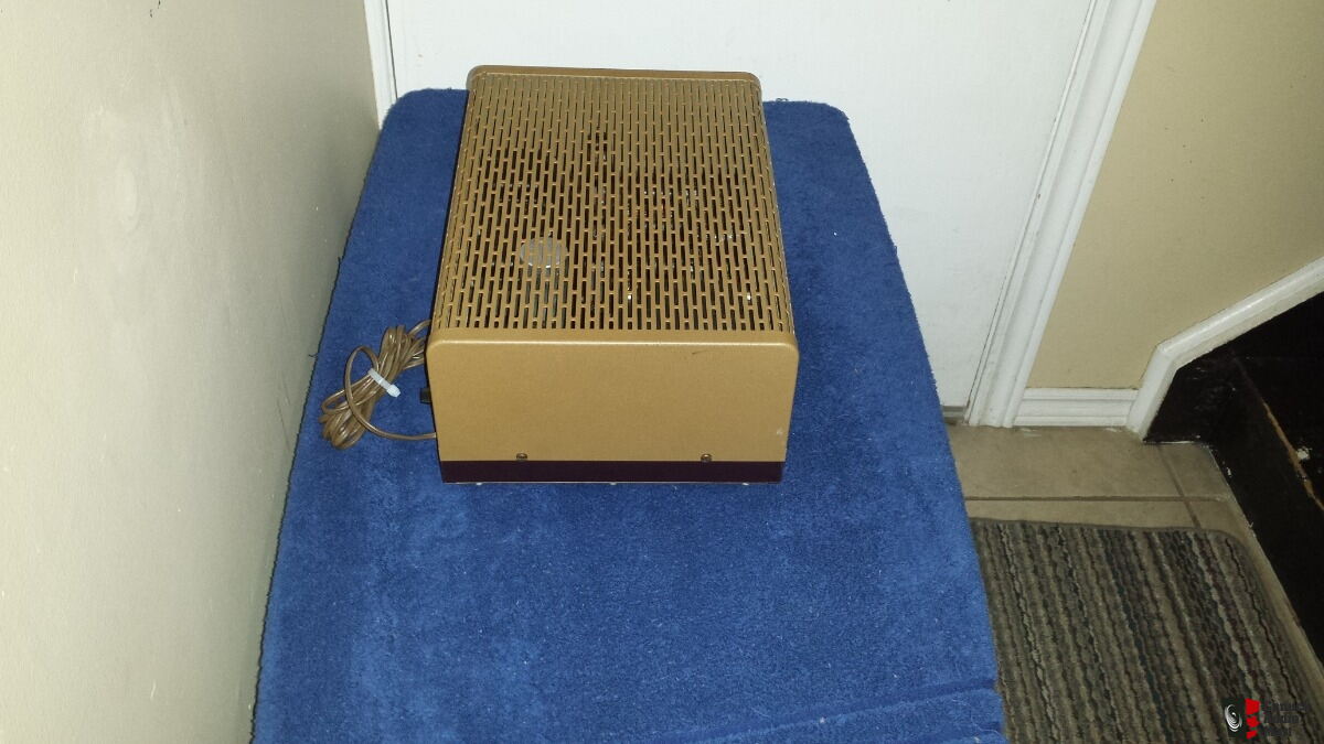 Lafayette LA 310 vintage tube amplifier with cage and gain controls ...