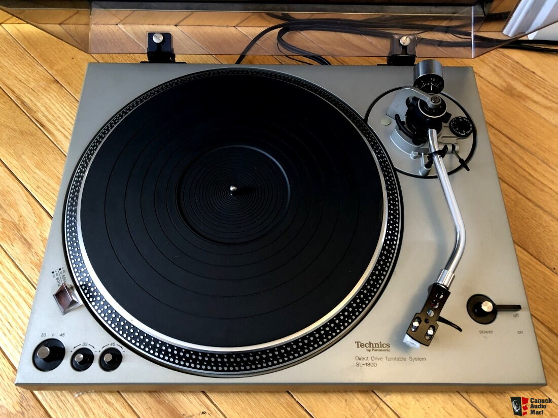 Techncs SL-1800 Direct Drive Turntable in Excellent Condition Photo ...