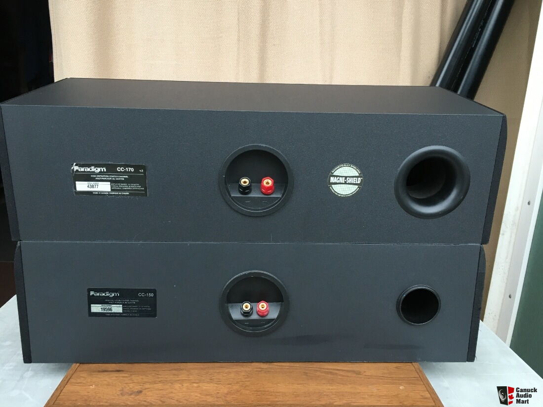 Paradigm CC-150 & CC-170 Center Channel speaker $40 Photo #2987541 - UK ...