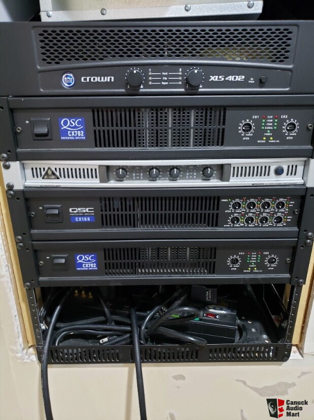 QSC and Crown Amps For Sale - Canuck Audio Mart
