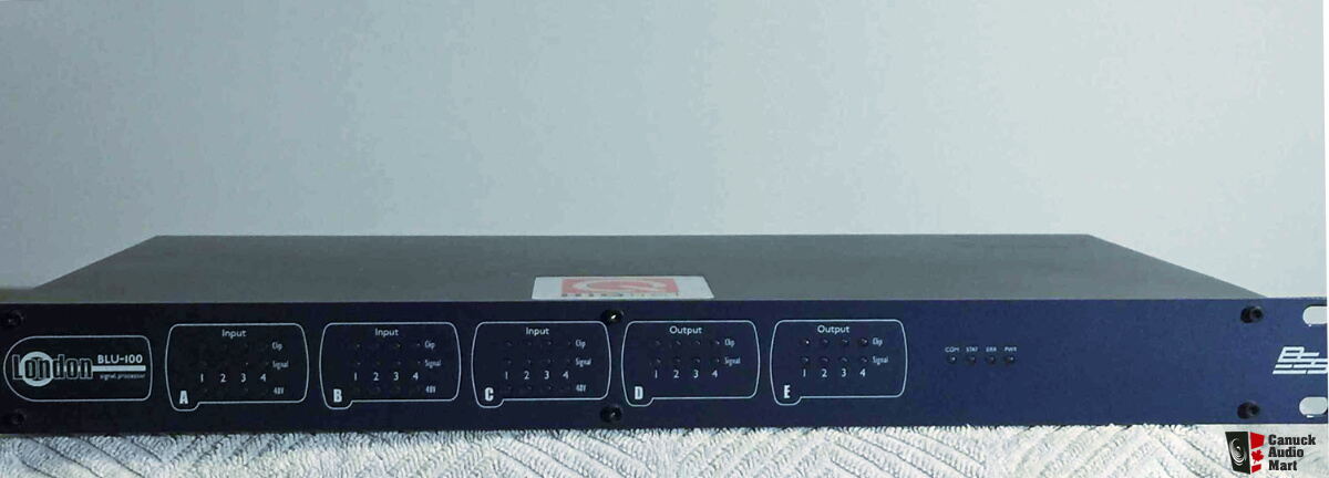 BSS Audio Soundweb London BLU-100 | Pro Audio Photo #2994222 - Canuck ...