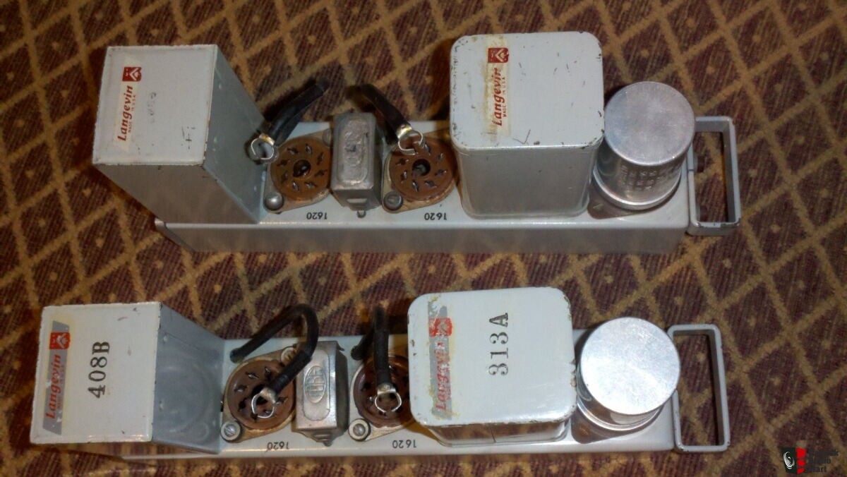 Langevin 116 Vintage Tube Preamp Modules, Extremely Rare, A Pair Photo ...