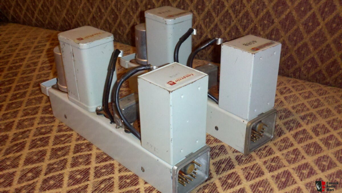Langevin 116 Vintage Tube Preamp Modules, Extremely Rare, A Pair Photo ...