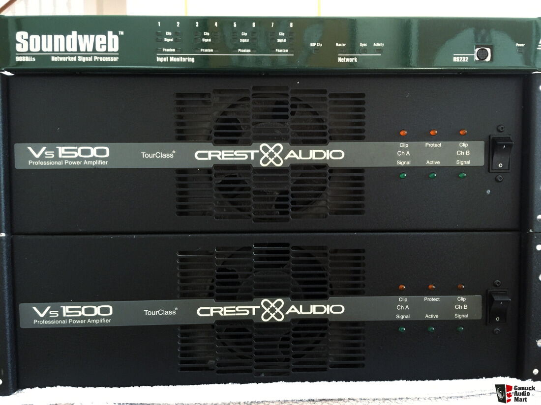 Crest Audio VS1500 Tour Class | Pro Audio Photo #2994386 - Canuck Audio ...