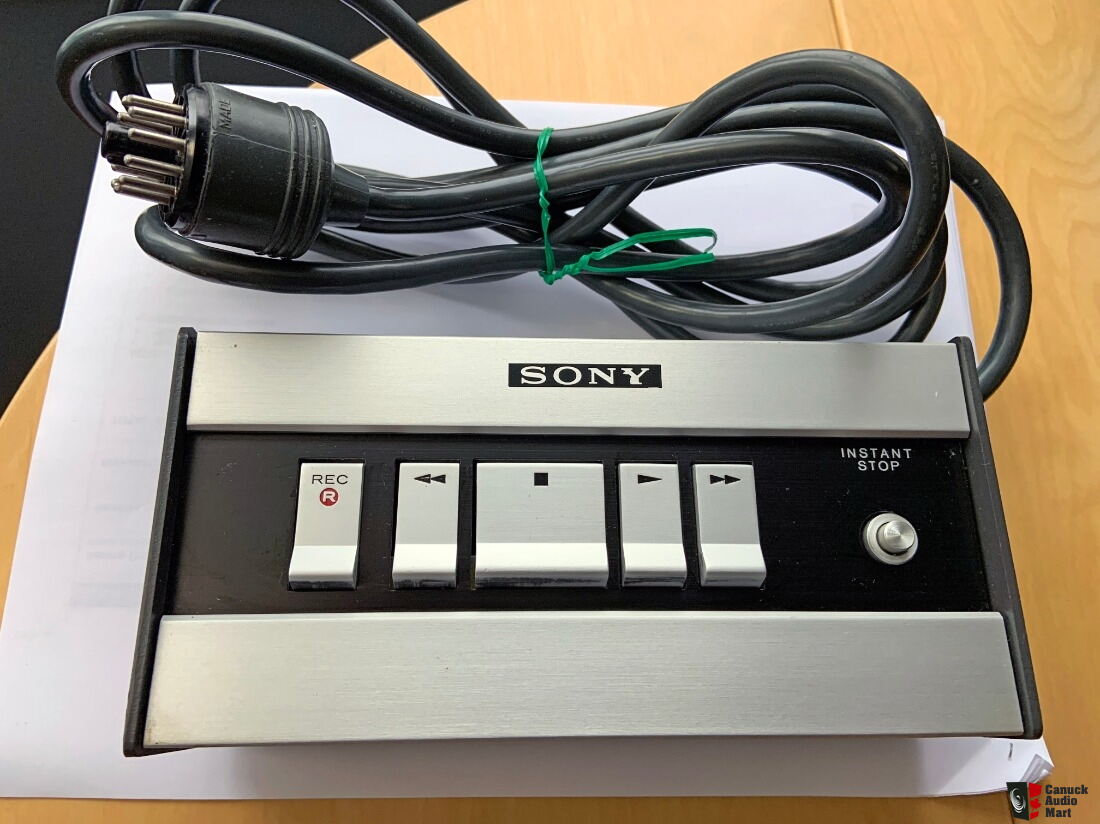 SONY RM-16 Remote Control for SONY TC-850 Reel-to-Reel Tape Recorder ...