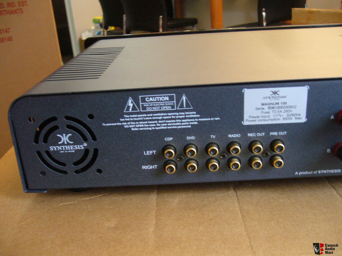Synthesis Magnum 100 Integrated Hybrid Amp Photo #3000089 - Canuck ...