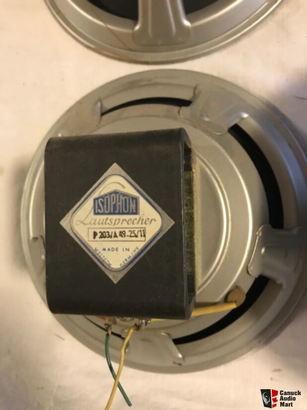 14 Isophon Speakers Photo #3002223 - Canuck Audio Mart