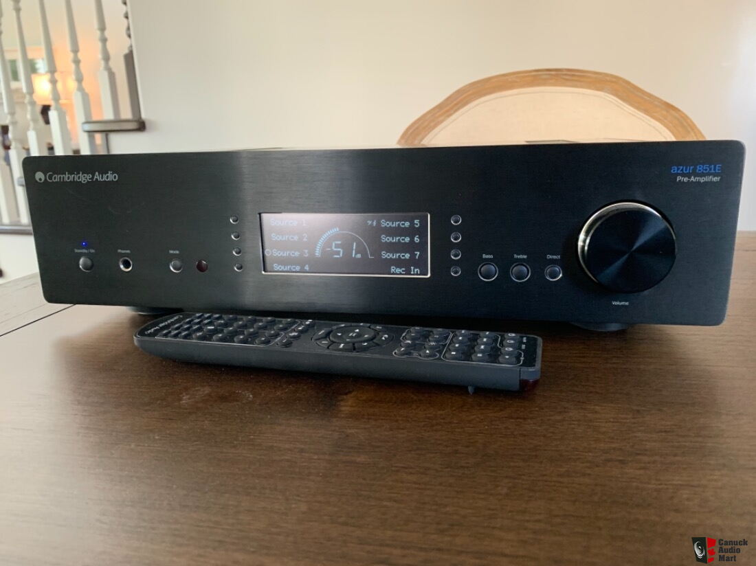 Cambridge Audio Azur 851E pre-amplifier Photo #3003278 - Canuck Audio Mart