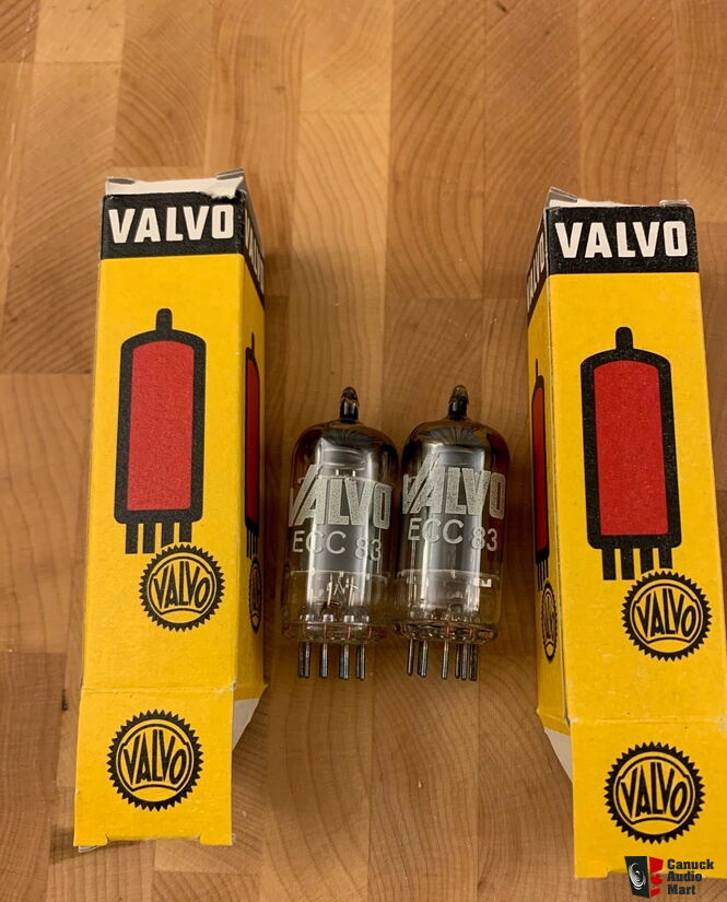 Valvo ECC83 Vacuum Tubes (Matched) Photo #3004501 - Canuck Audio Mart
