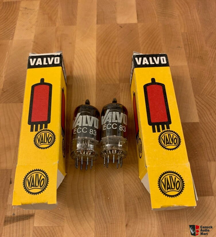 Valvo ECC83 Vacuum Tubes (Matched) Photo #3004501 - Canuck Audio Mart