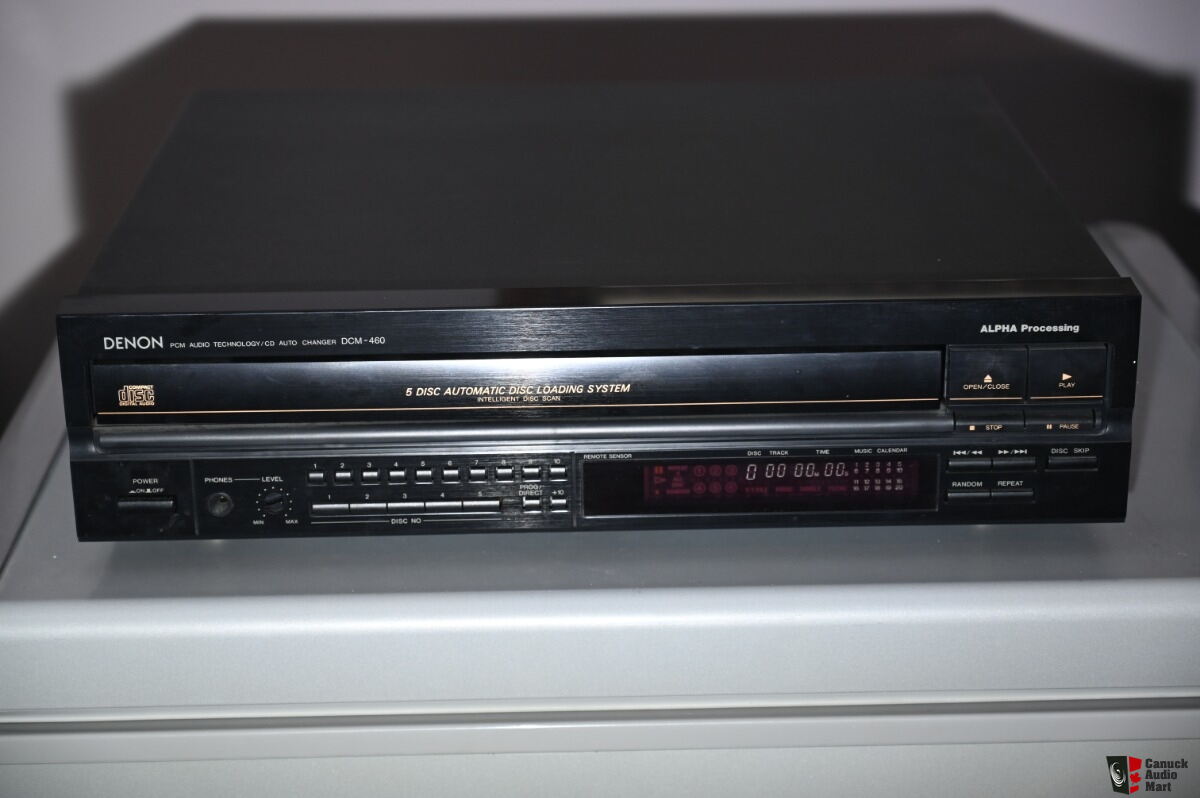 Denon DCM-460 PCM audio technology cd auto changer Photo #3004719 - UK ...