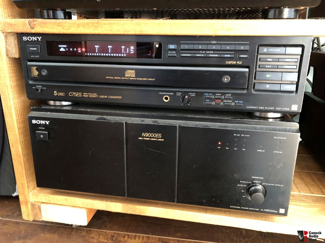 Sony TA-N9000ES Power Amp and Sony E9000ES Preamp Photo #3004972 - UK ...