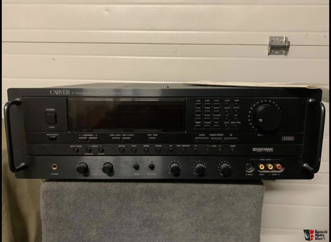 Carver HR-895 surround sound receiver For Sale - Canuck Audio Mart