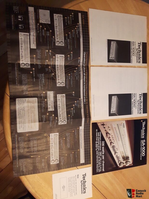 Receiver Technics SA-1000 *330 Watts/ canal Photo #3006604 - UK Audio Mart