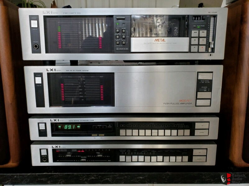 SALE PENDING- LXI MosFet Amp, Preamp, Tuner & Cassette Deck Photo ...