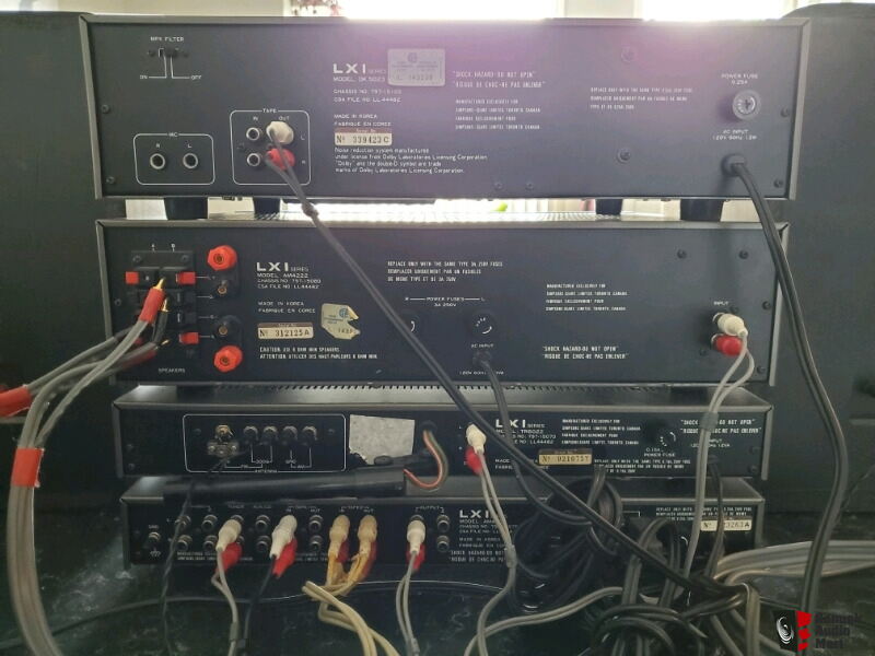 SALE PENDING- LXI MosFet Amp, Preamp, Tuner & Cassette Deck Photo ...