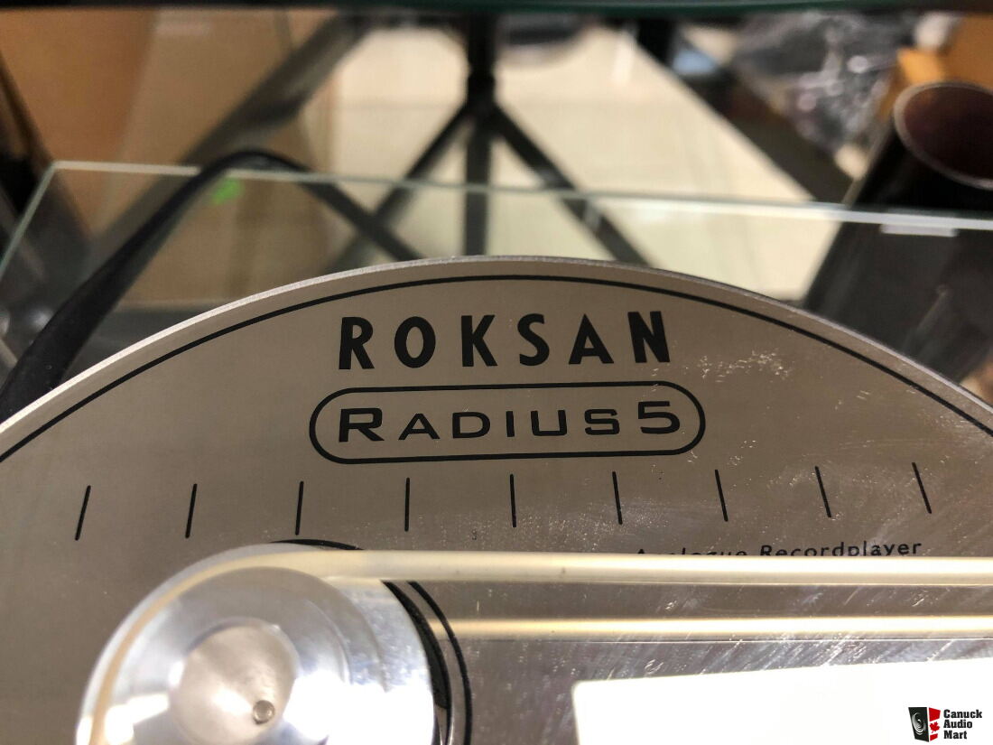 Roksan Radius 5 Turntable/Tonearm Photo #3010841 - Canuck Audio Mart