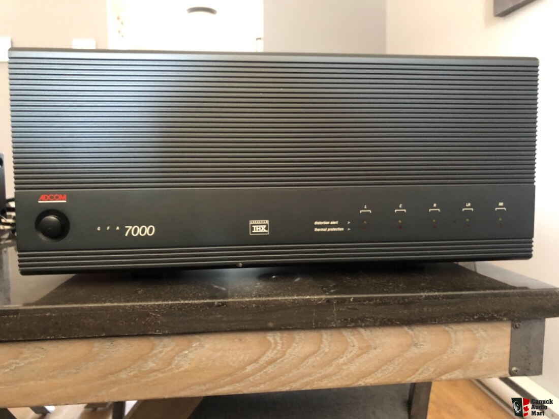 Adcom GFA-7000 5x130WPC Shipping included For Sale - Canuck Audio Mart