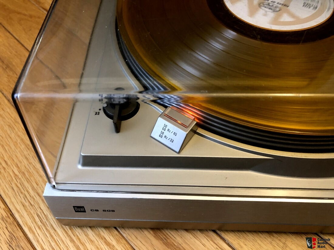 Dual CS-508 Belt Drive Turntable in Excellent Condition Photo #3015735 ...