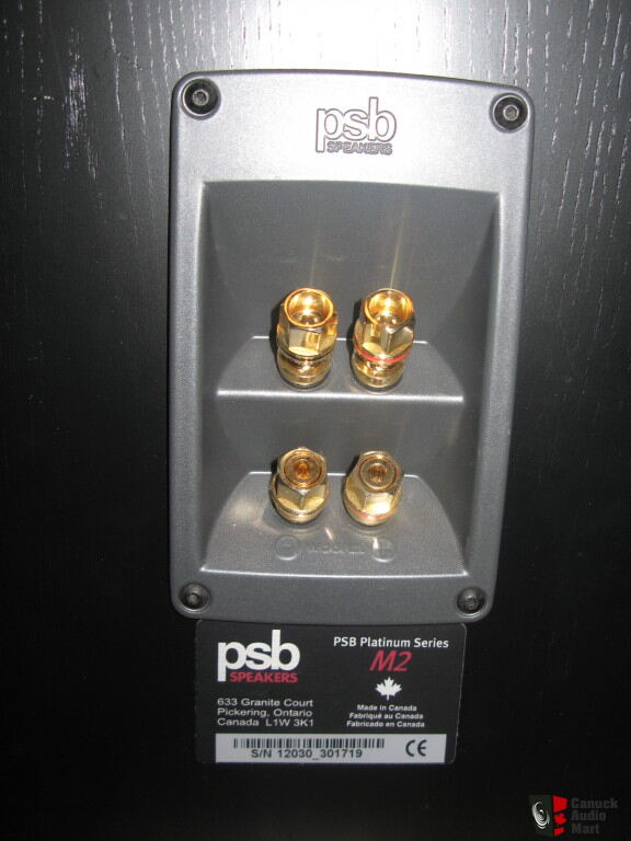 PSB Platinum M2 Speakers & Matching Stands Photo #301841 - Canuck Audio ...