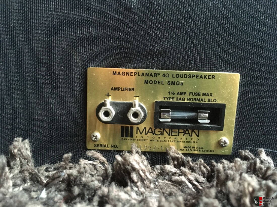 Magnepan SMGA refurbished with new covers Photo #3020743 - UK Audio Mart