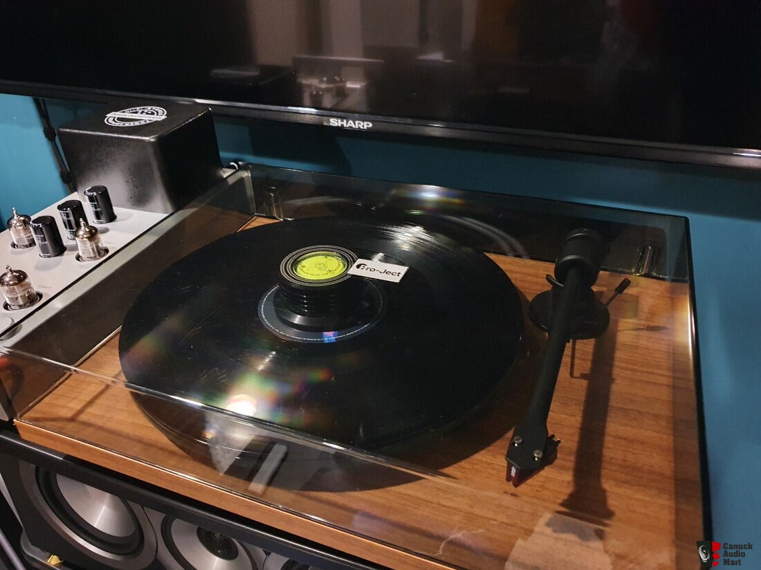 Pro-Ject T1 BTXW Turntable with Ortofon 2m Red in Walnut finish For ...