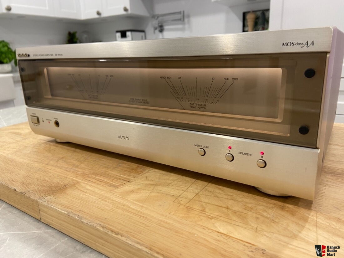 Technics SE-A1010 MOS CLASS AA amplifier very nice non smoking house ...