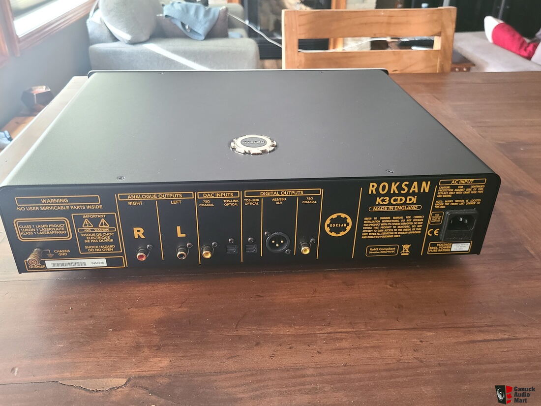 Roksan K3 CD Di Player/Dac Charcoal Colour as New! Photo #3026880 - UK ...