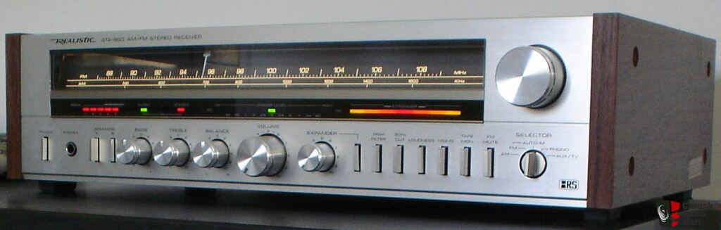 Realistic/Radio Shack STA-860 Receiver, 65 wpc, Expander Circuit ...
